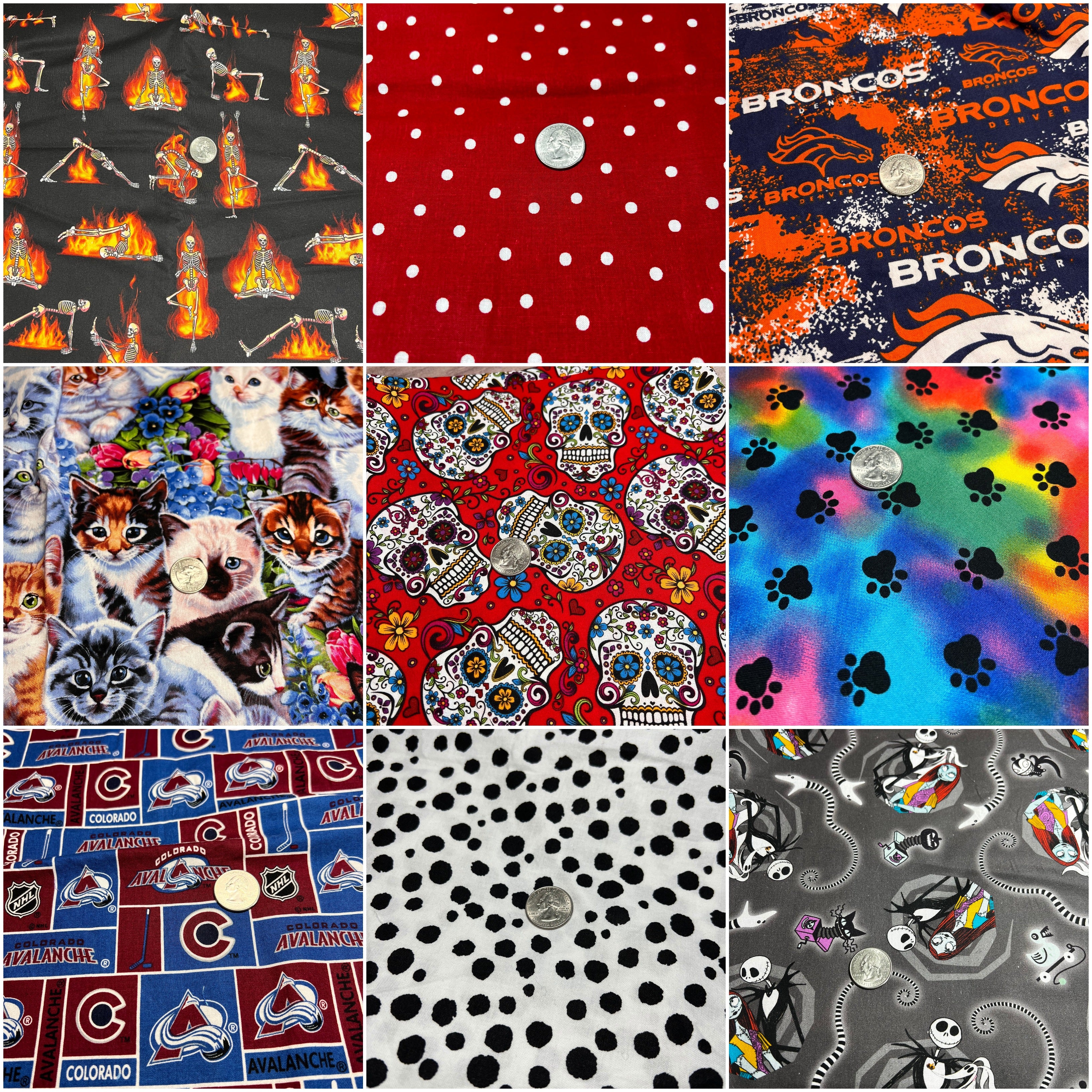 Fabric Selection For Custom Orders – Tamera’s Crazy Crafts